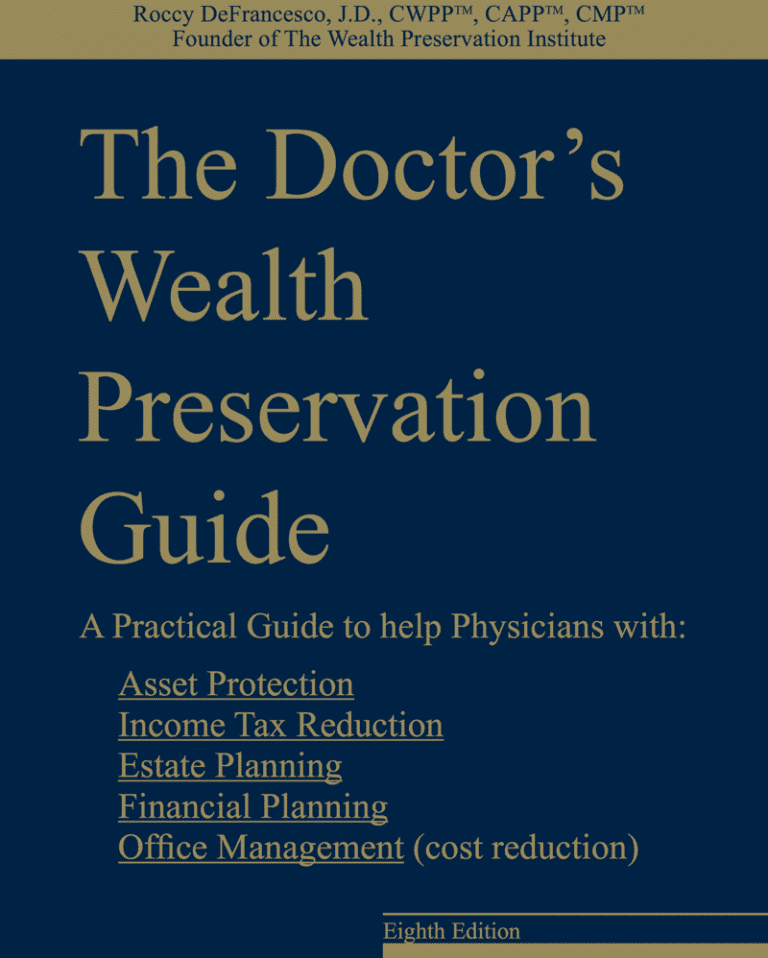 Retiring Without Risk Book – Asset Protection Products